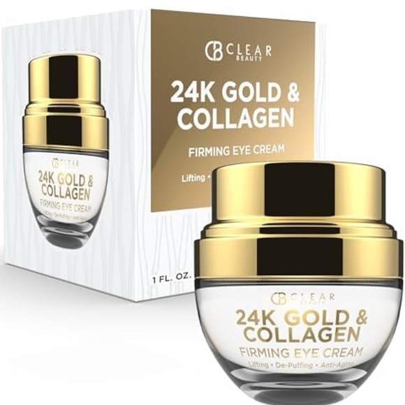 clear beauty | Skincare | New 24k Gold Collagen Firming Eye Cream ...